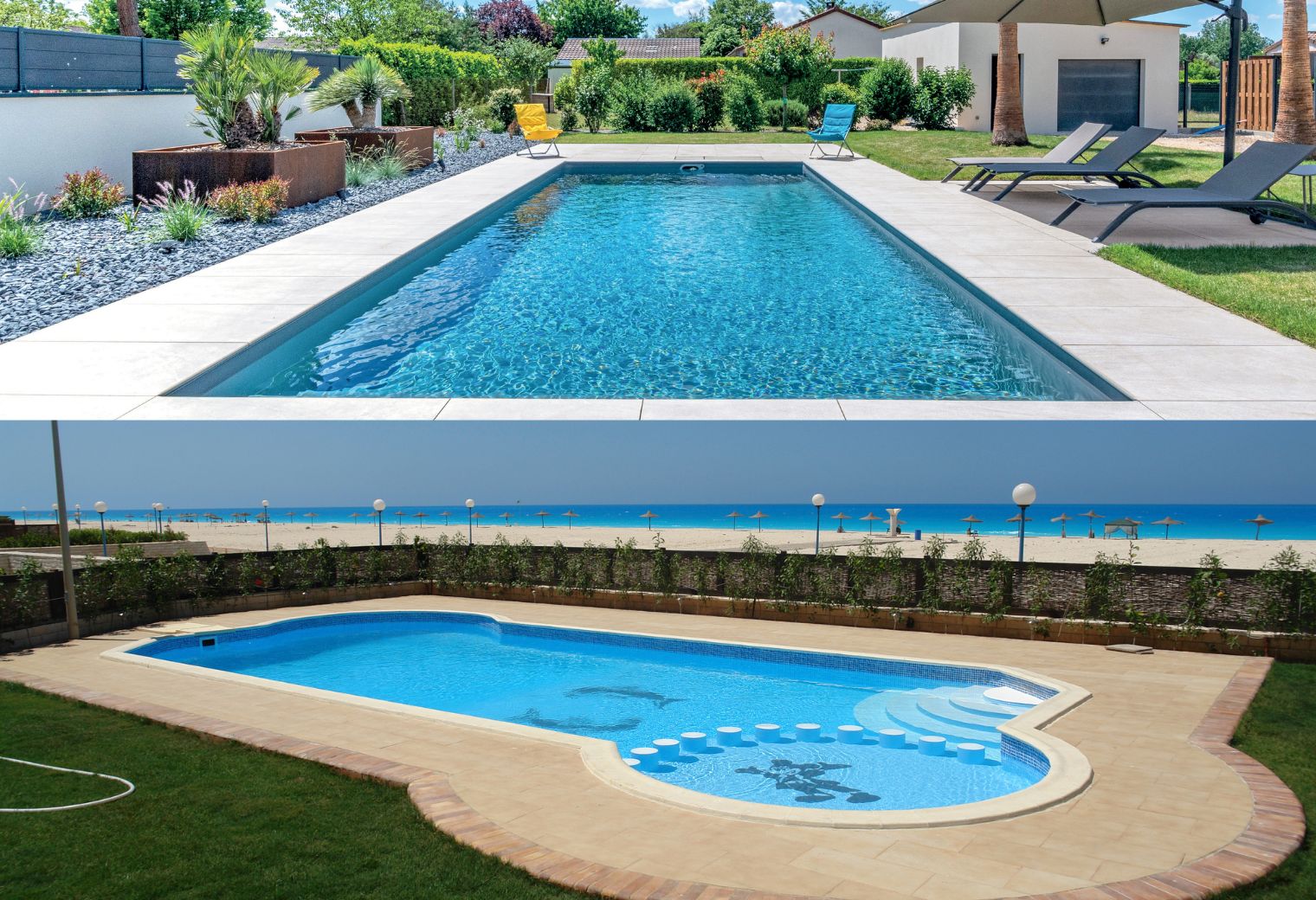 Rectangle vs Curvy Swimming Pools: Which Shape is Best | Desjoyaux pools